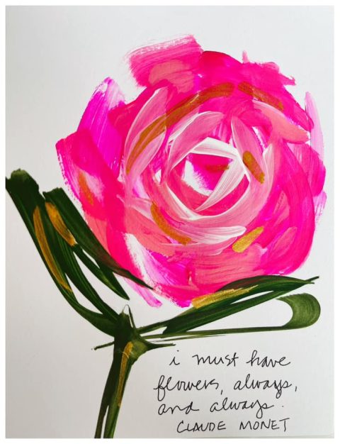 Flower Painting Club - Carrie Schmitt